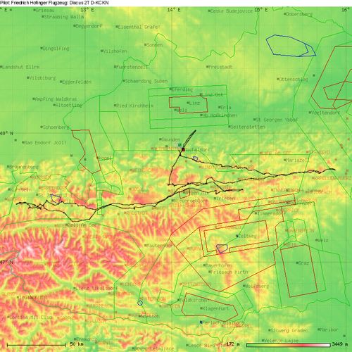 sis-at Tageswertung - Segelflug über 747 km von Micheldorf mit einer ...